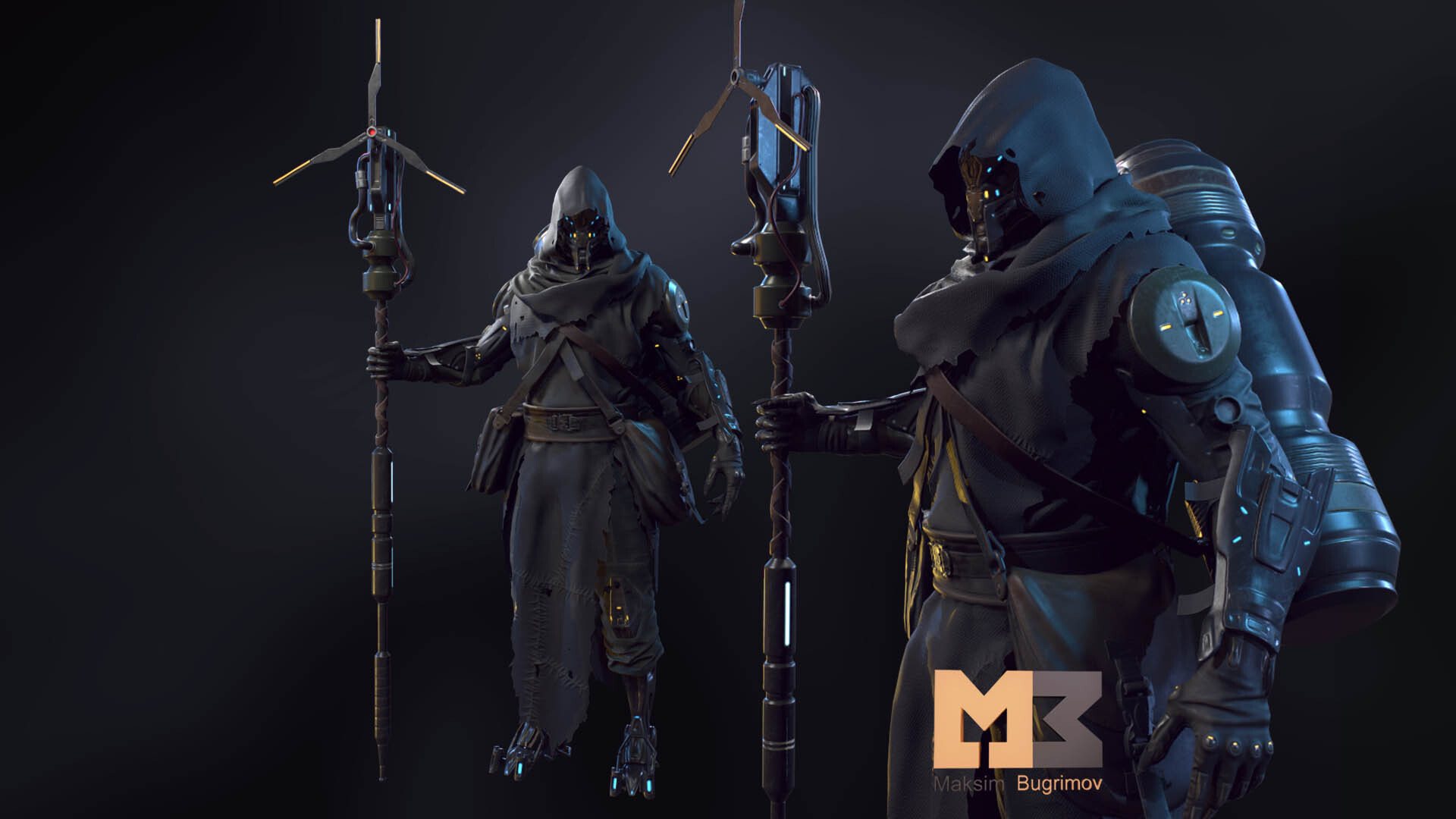 ArtStation - Sci-Fi Character 05 (Crow)