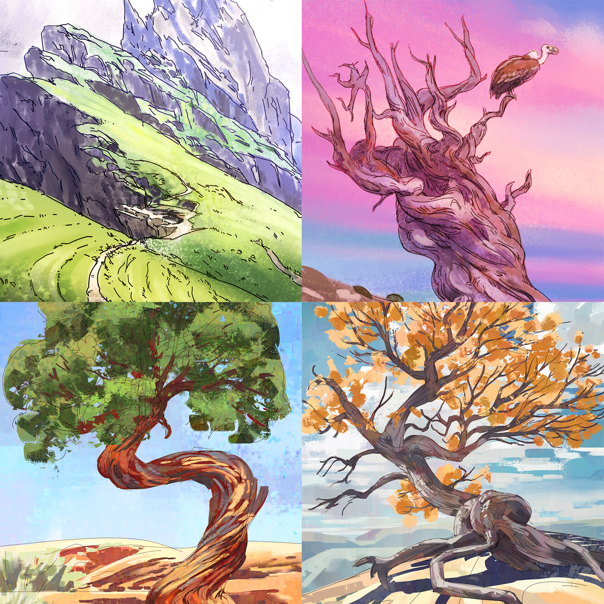 ArtStation - Sketch Collection - Set #01