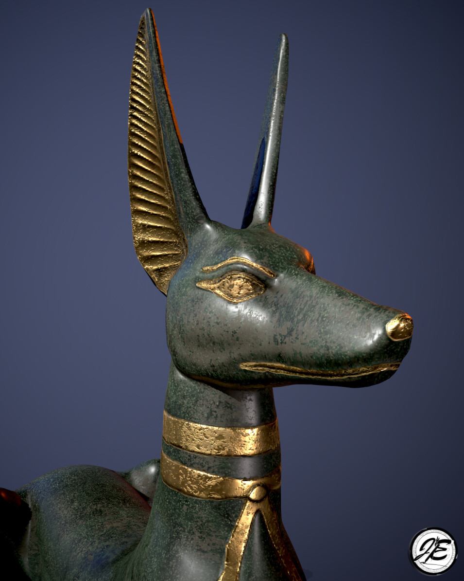 ArtStation - Anubis Statue