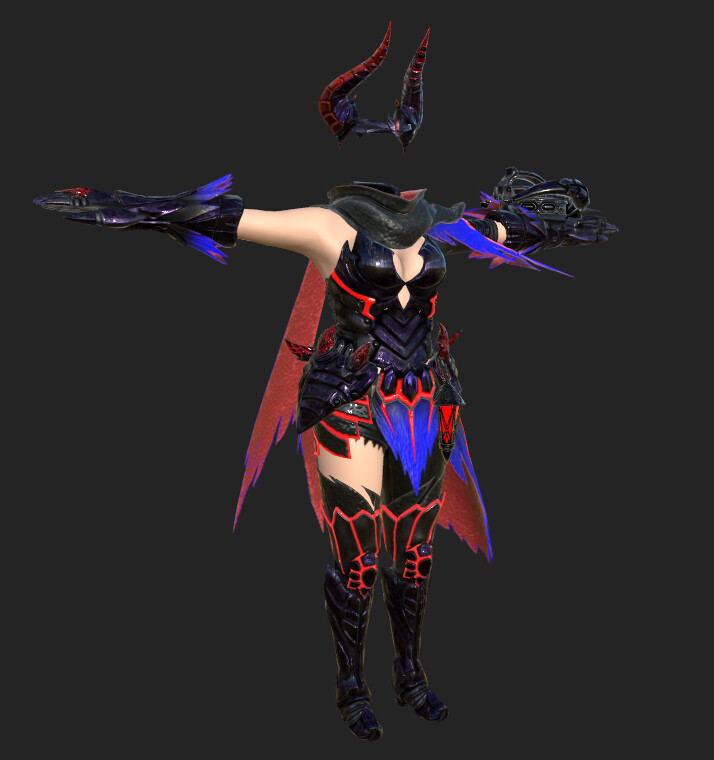 ArtStation - Gore Magala GX Armor for Iceborne.