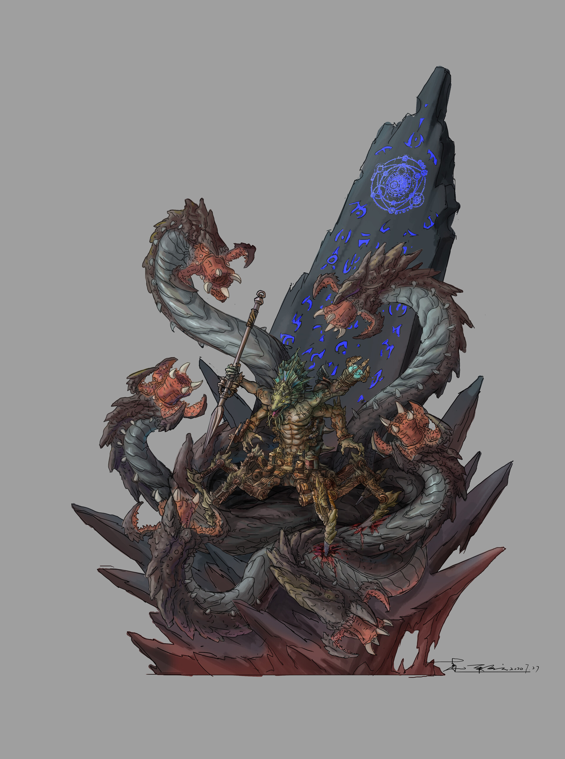 ArtStation - Violent Evolution--Doomguard