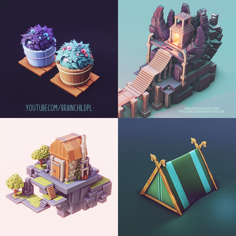 3d game artist | 3d art | Game Art | - Portfolio