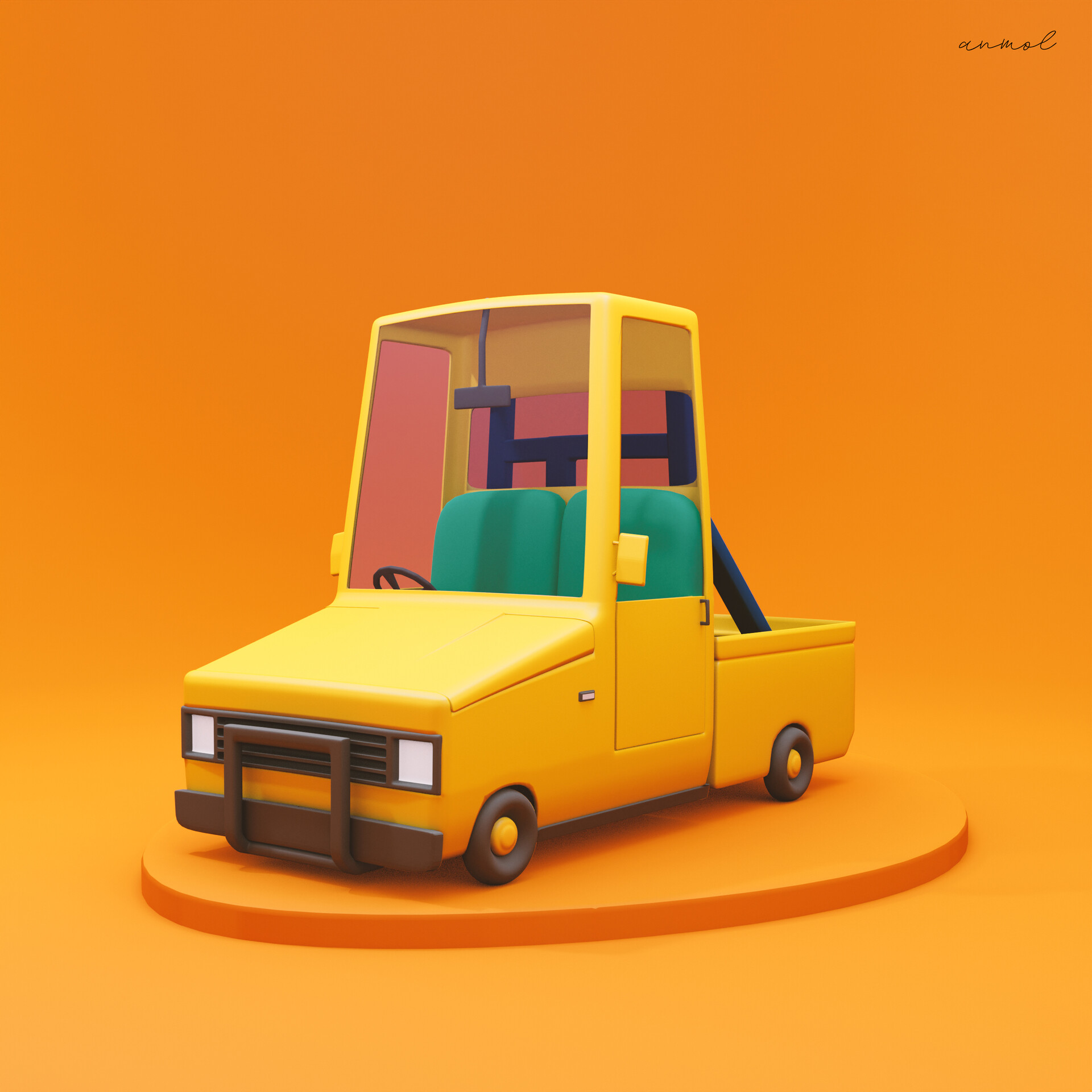 ArtStation - Stylized Car