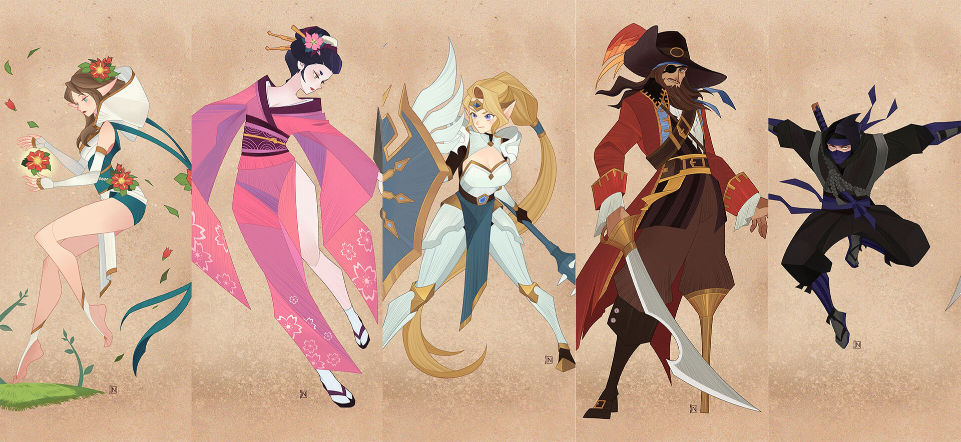 ArtStation - Illustration for Tiny Titans ( AFK Auto Battles)