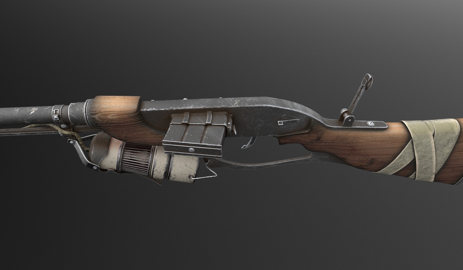 ArtStation - Star Wars - Kimogila Hunting Rifle