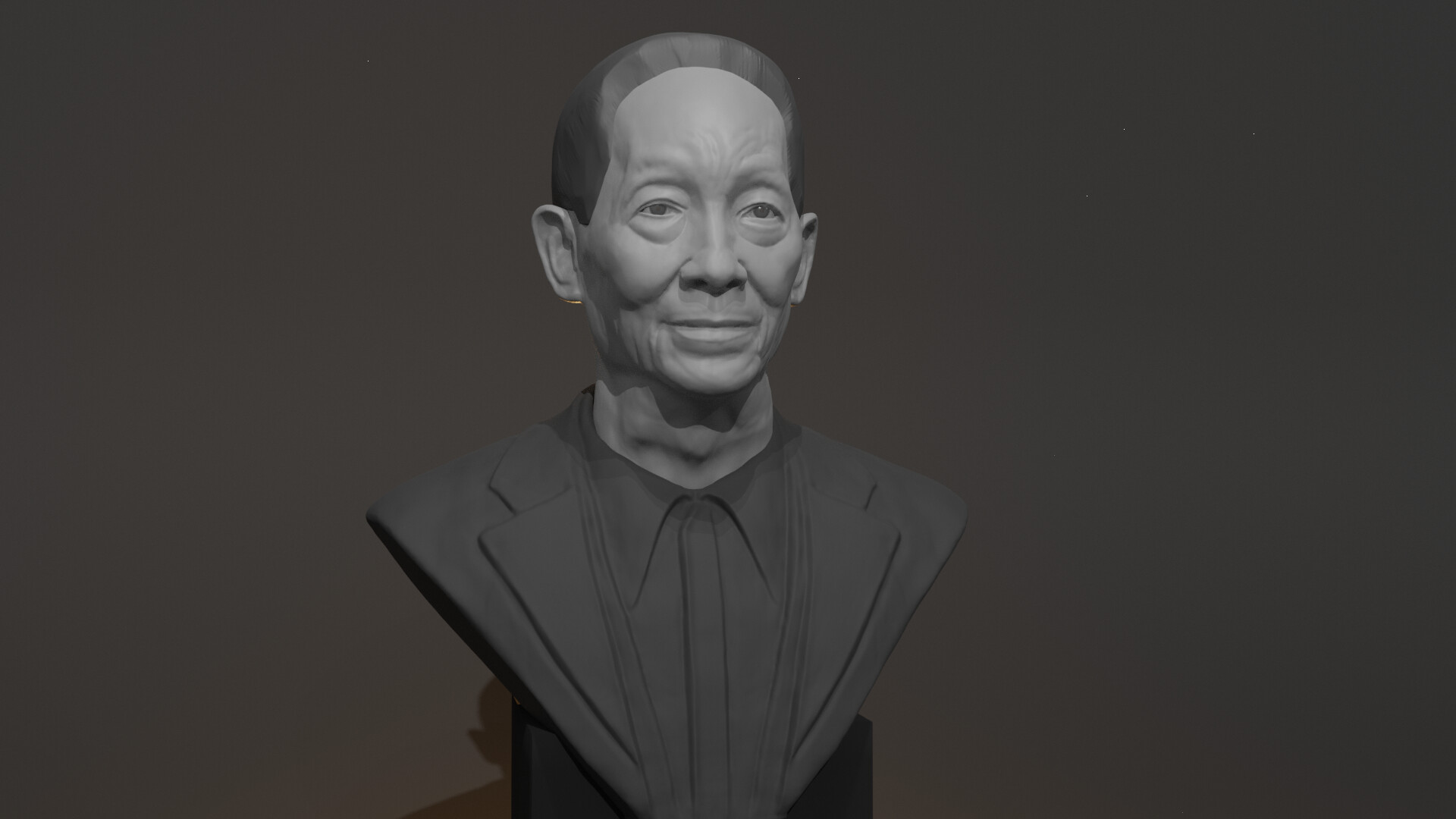 ArtStation - Practice and try to carve Yuan Longping