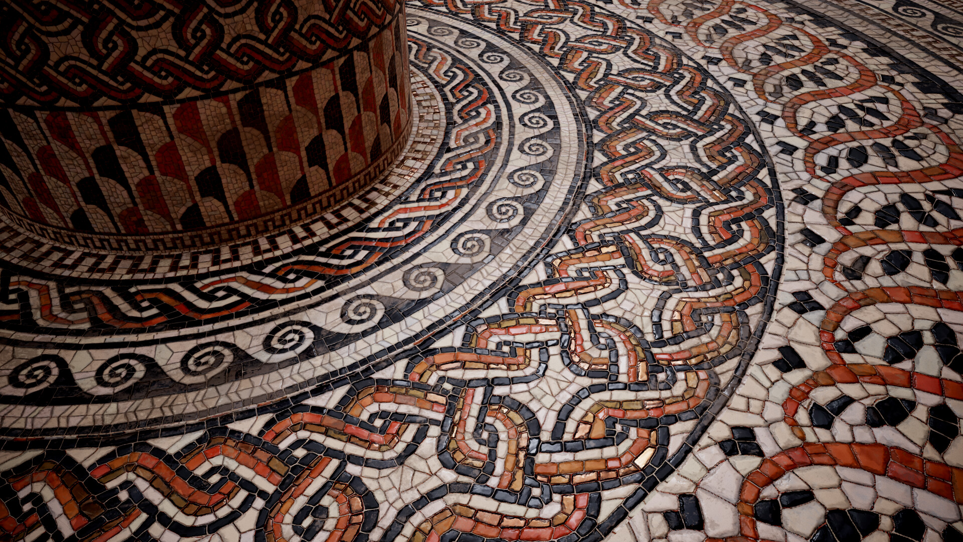 ArtStation - Roman Mosaic