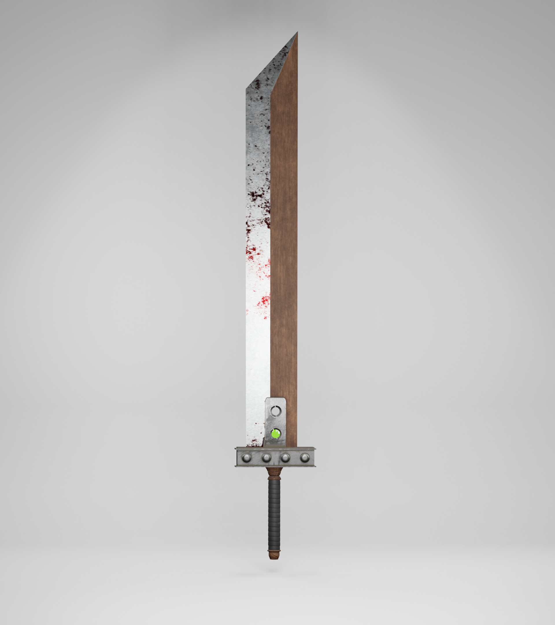 ArtStation - The Buster Sword (Cloud´s Sword) Wooden Style