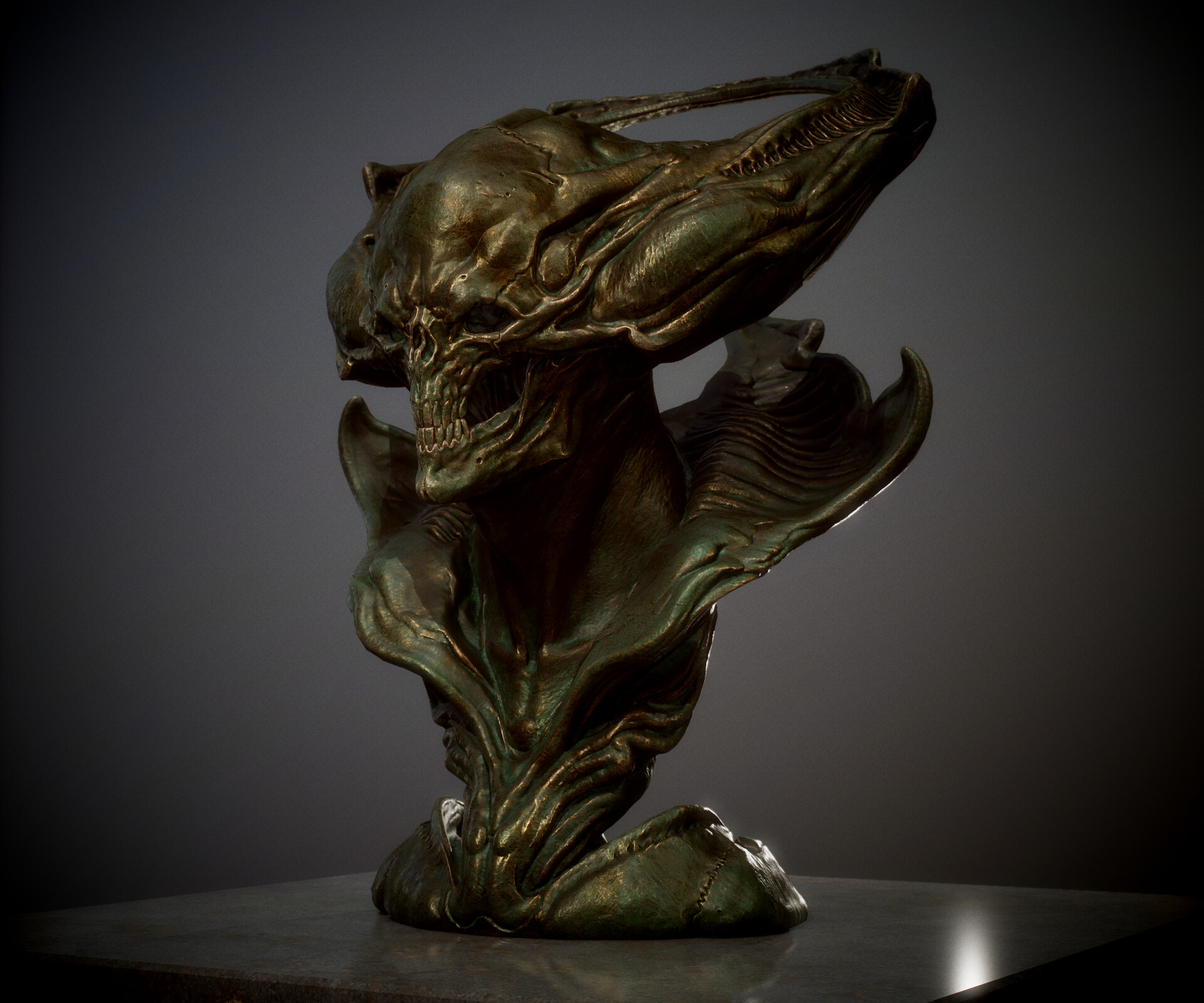 ArtStation - Alien Bust