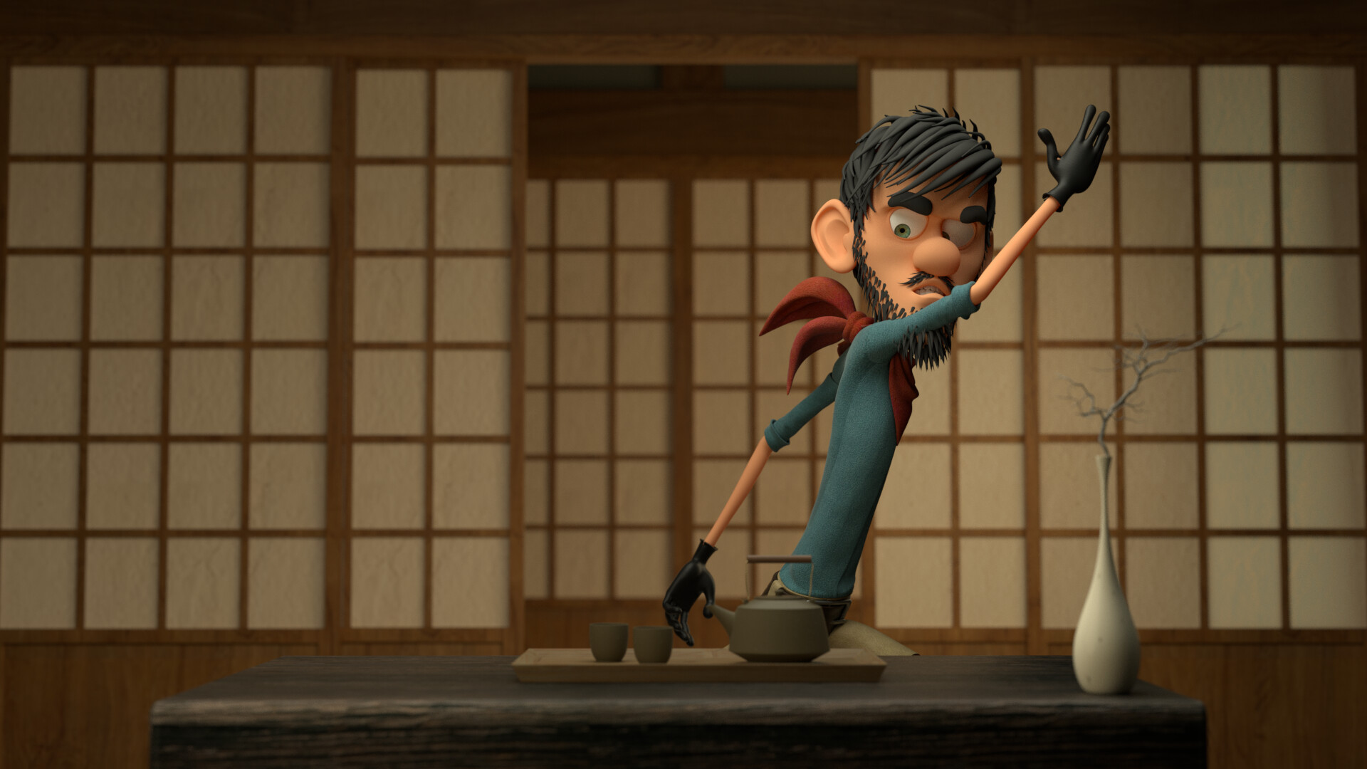 ArtStation - Tea time