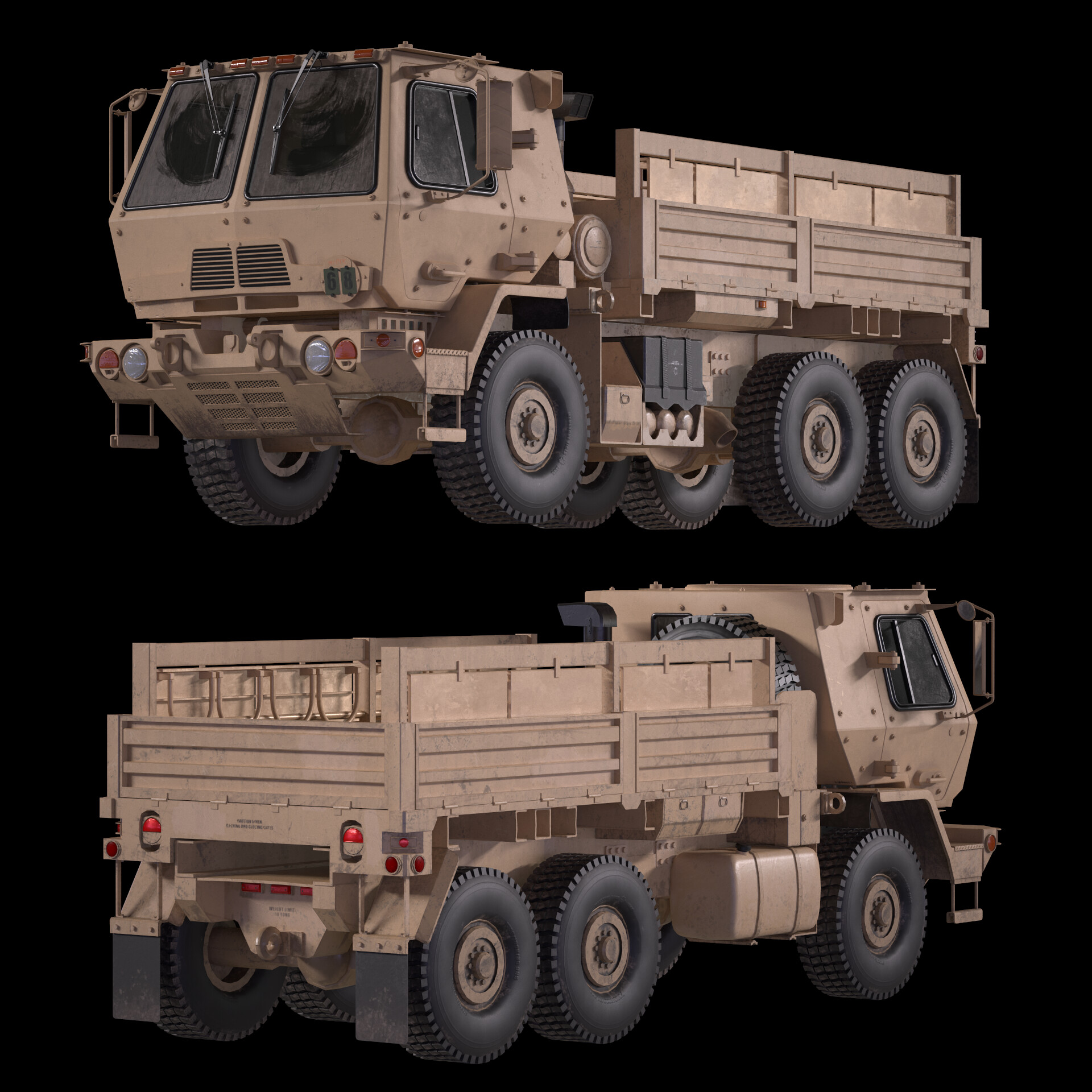 ArtStation - M1083-A2 FMTV