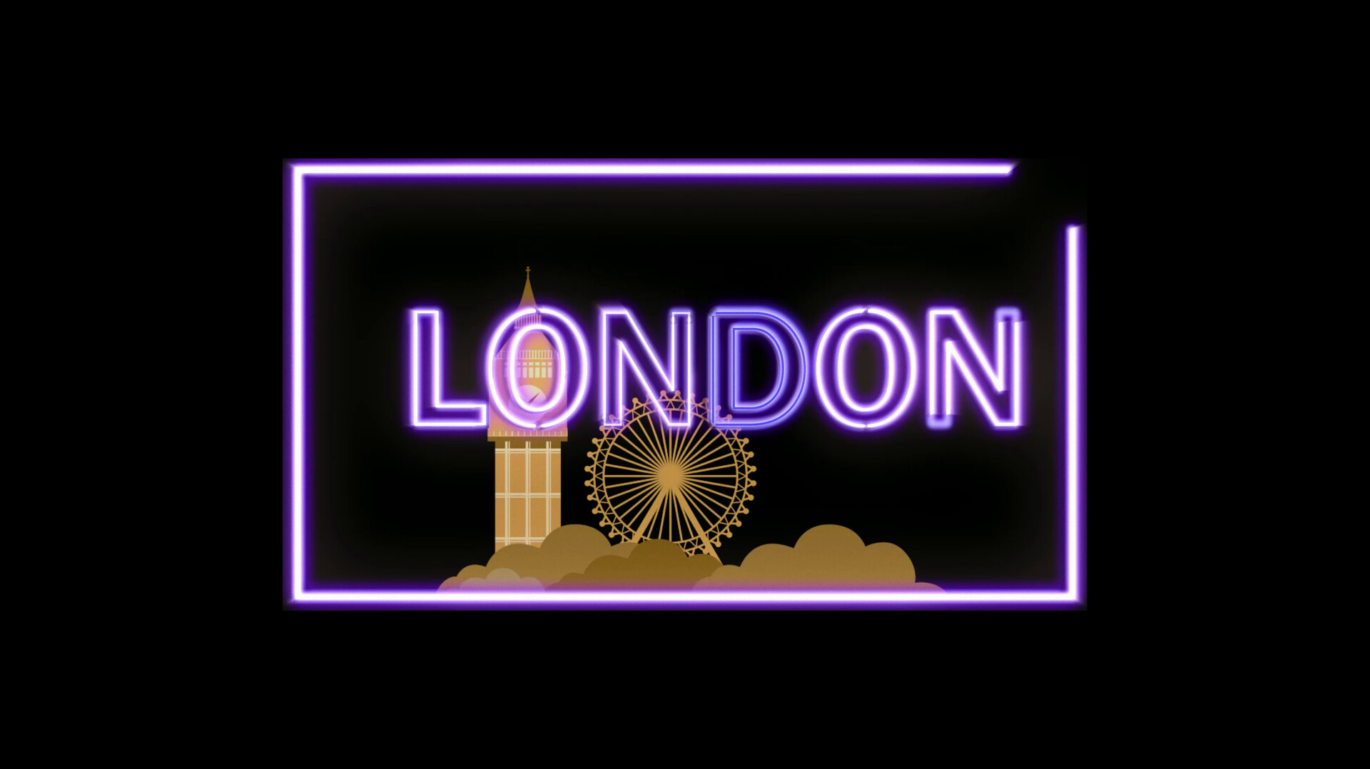 ArtStation - London Neon Sign