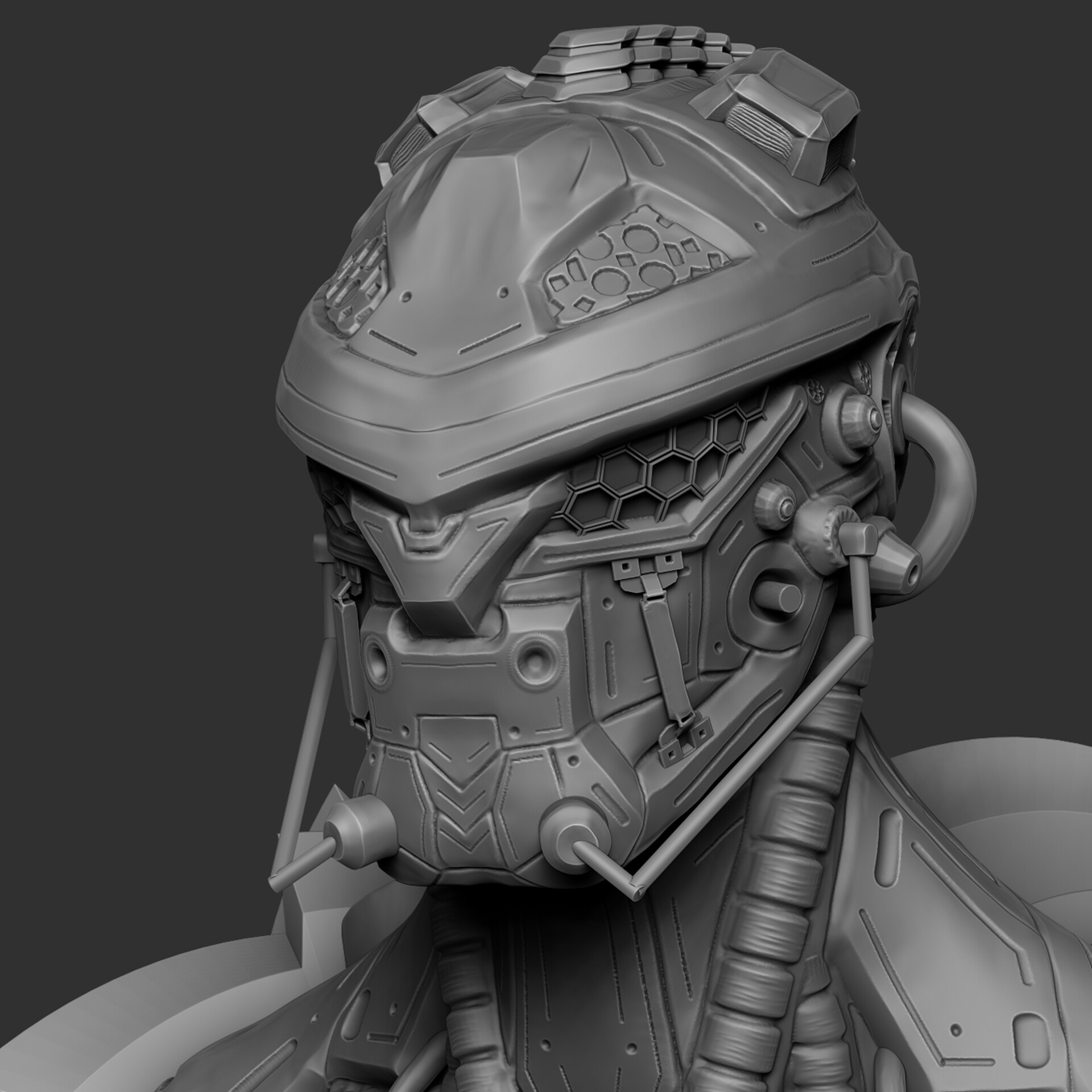 ArtStation - Mecha Zbrush_1/4