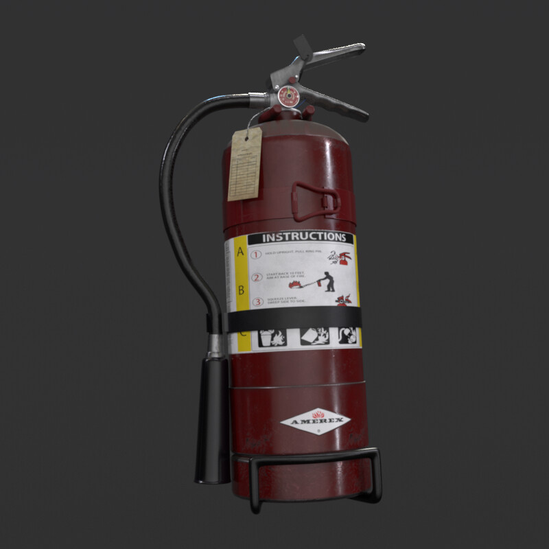 ArtStation - Fire extinguisher