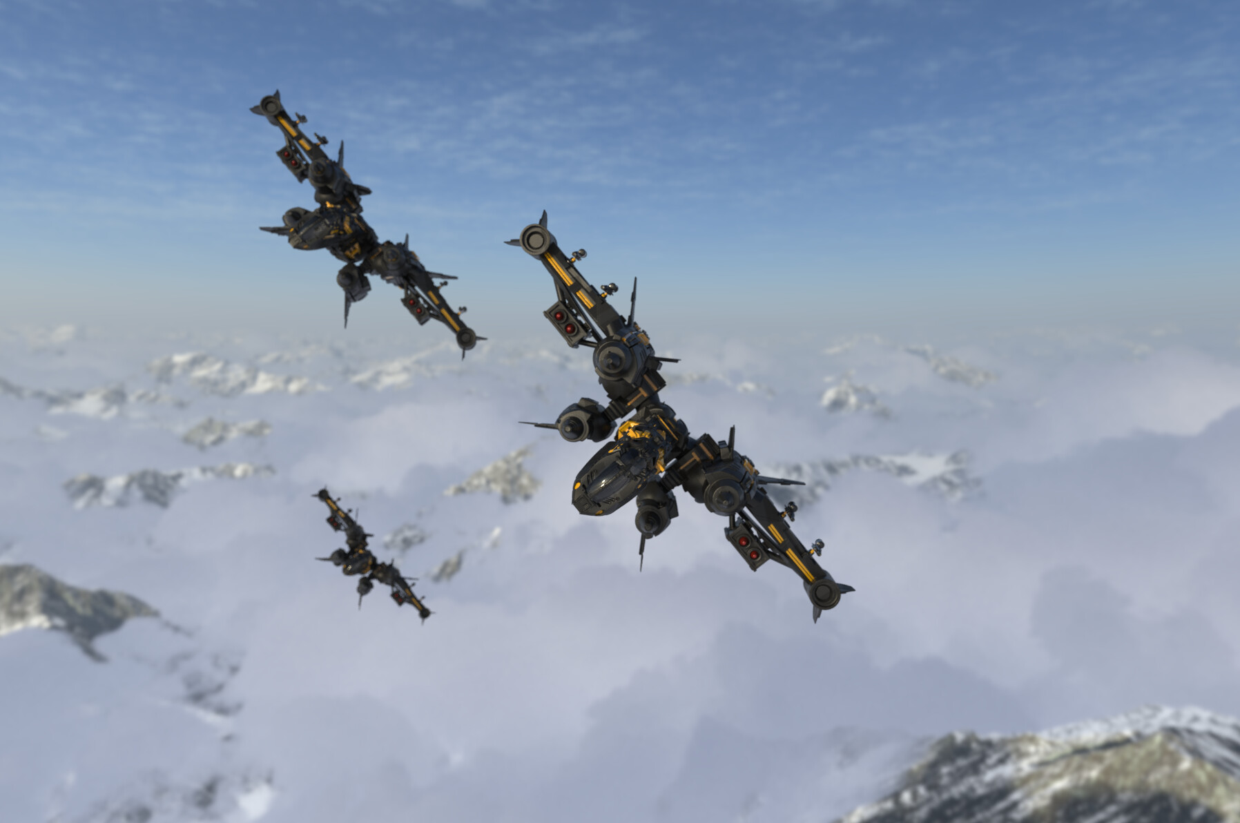 ArtStation - Adobe Medium Sci-Fi Gunship