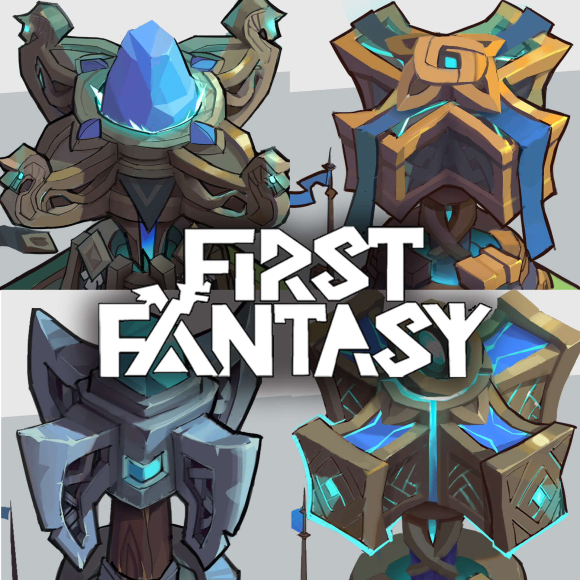 ArtStation - IGG FF项目 家园建筑设计