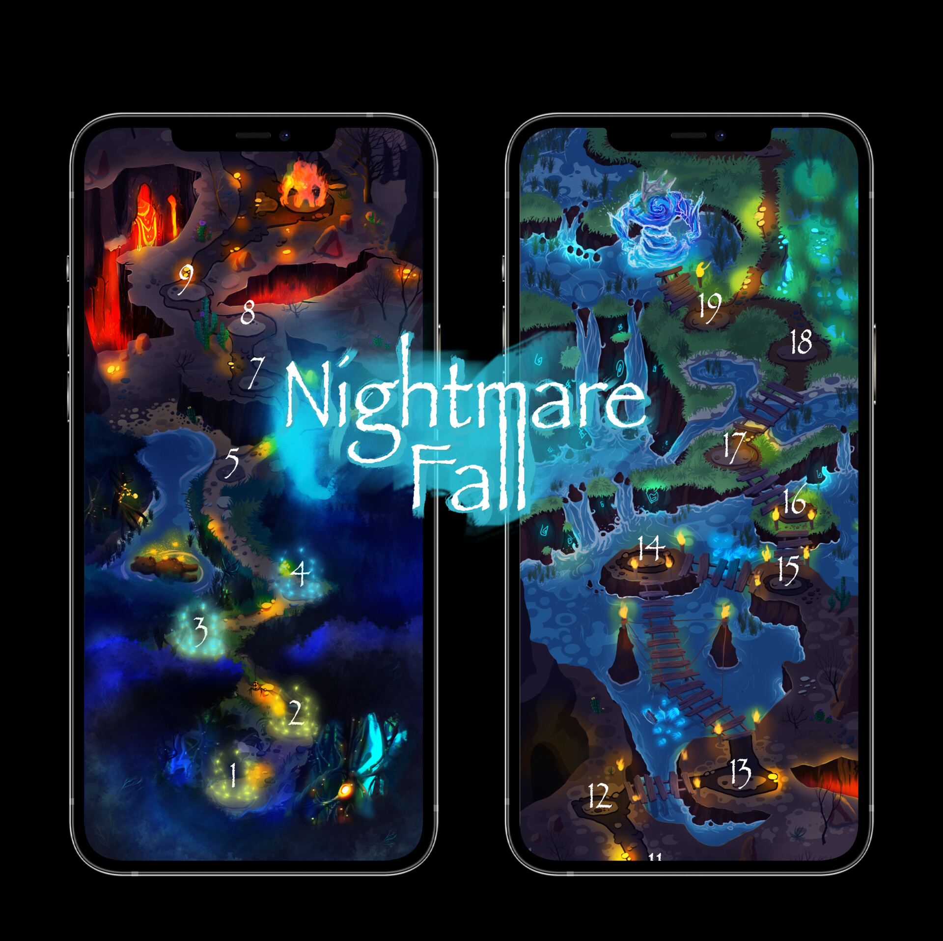 ArtStation - 60 levels map