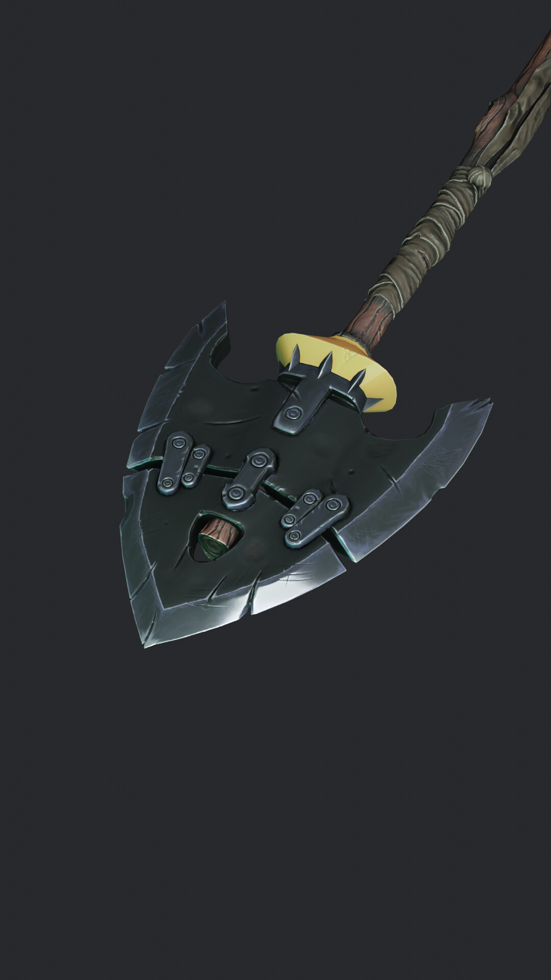 ArtStation - The Grave Digger Shovel Axe