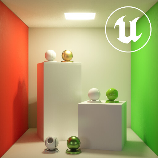 Yogensia - Cornell Box in UE5 (Lumen)