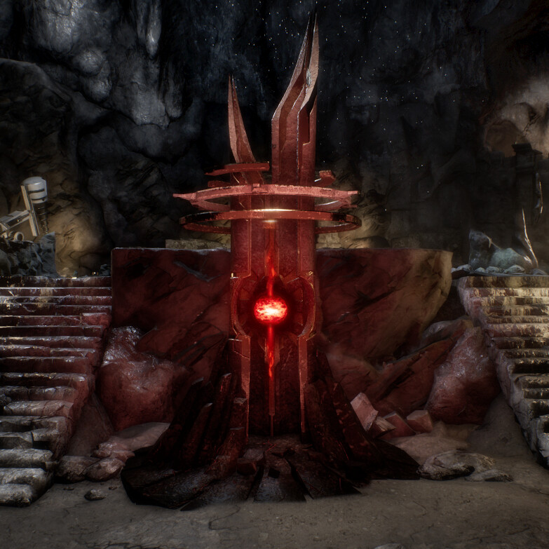 ArtStation - Dawn Of Light - Environment Cave