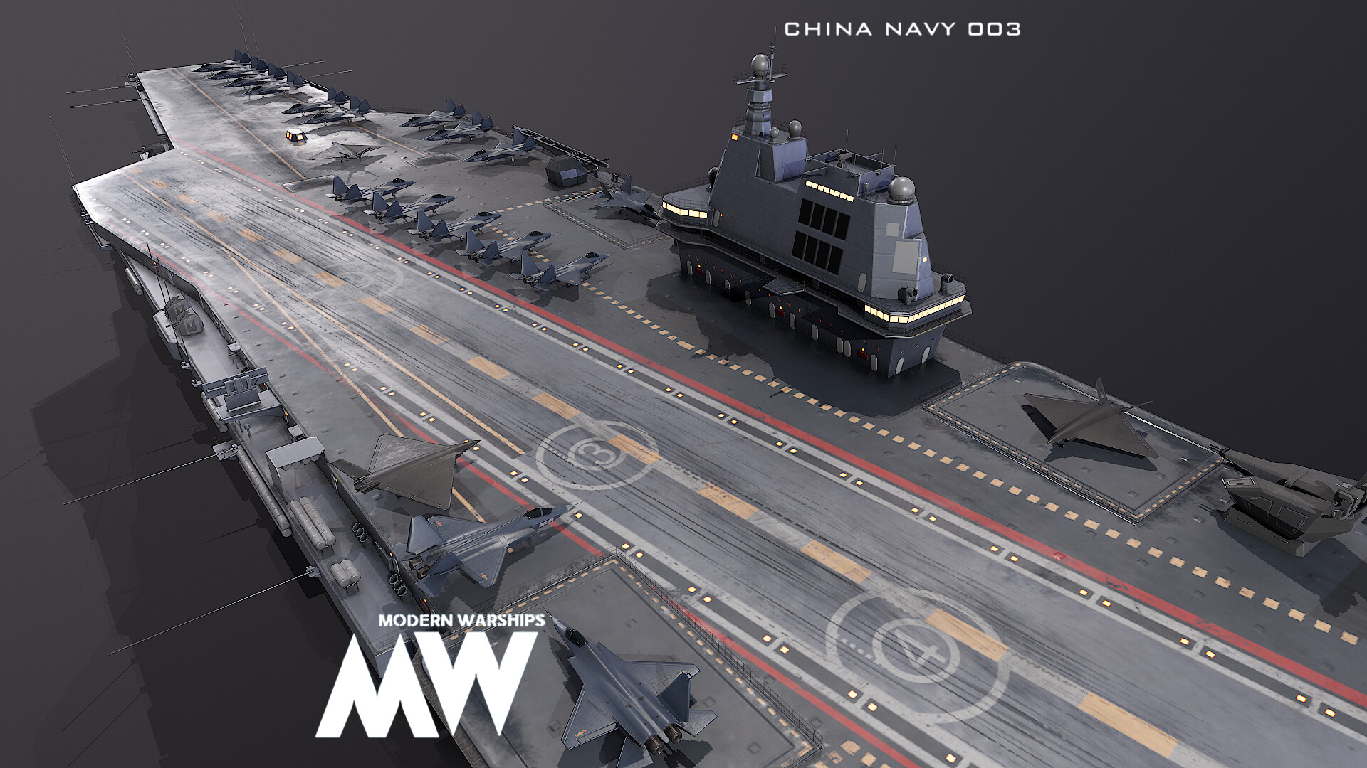 ArtStation - China Navy 003 (Type 003)