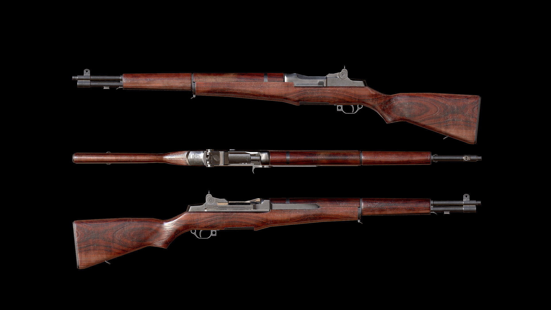 ArtStation - M1 Garand Texture Rework