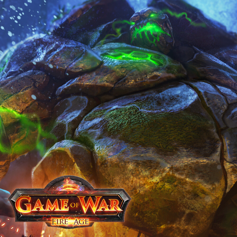 ArtStation - Game of War PVE banner