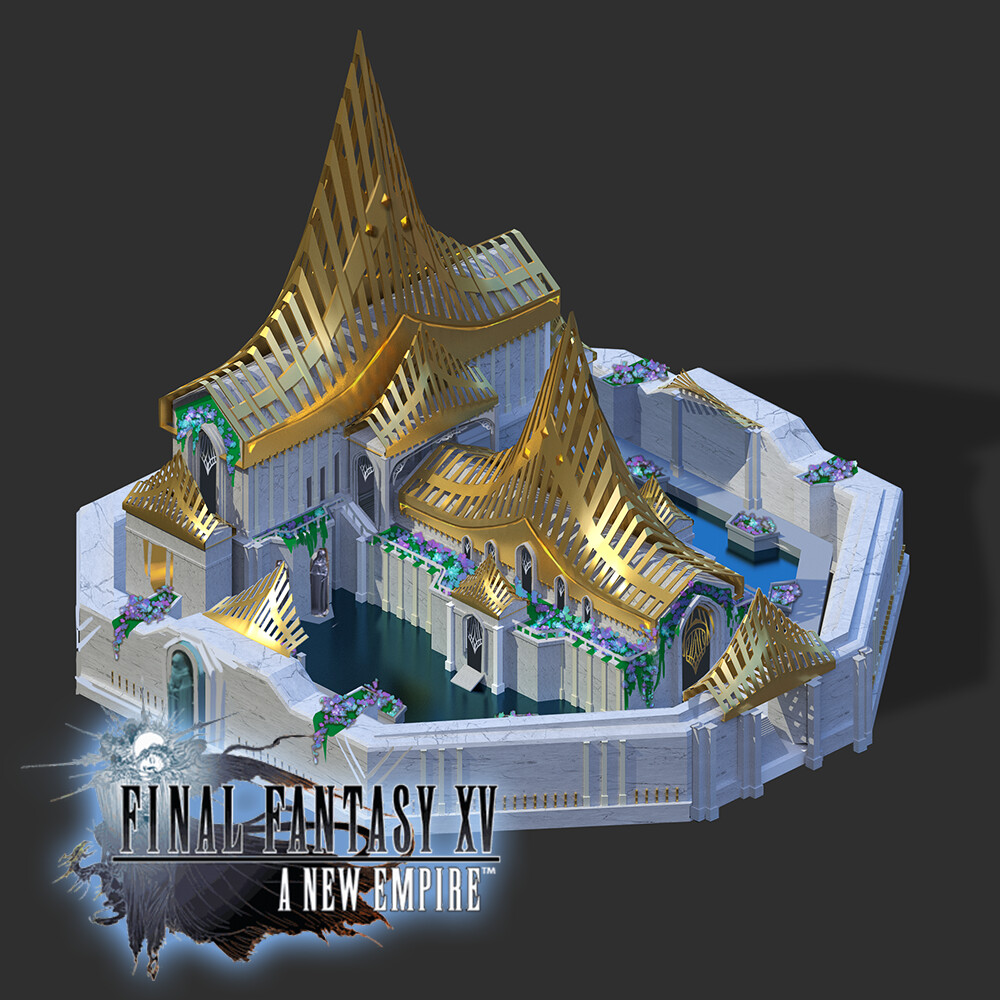 ArtStation - Final Fantasy a New Empire Citadel Concept