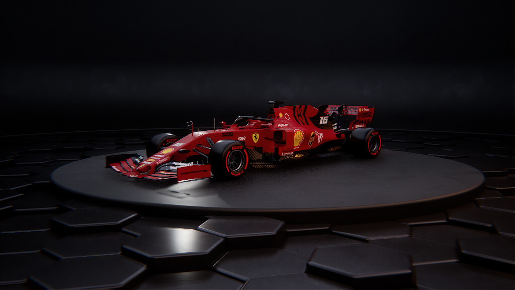 ArtStation - F1 Ferrari SF90