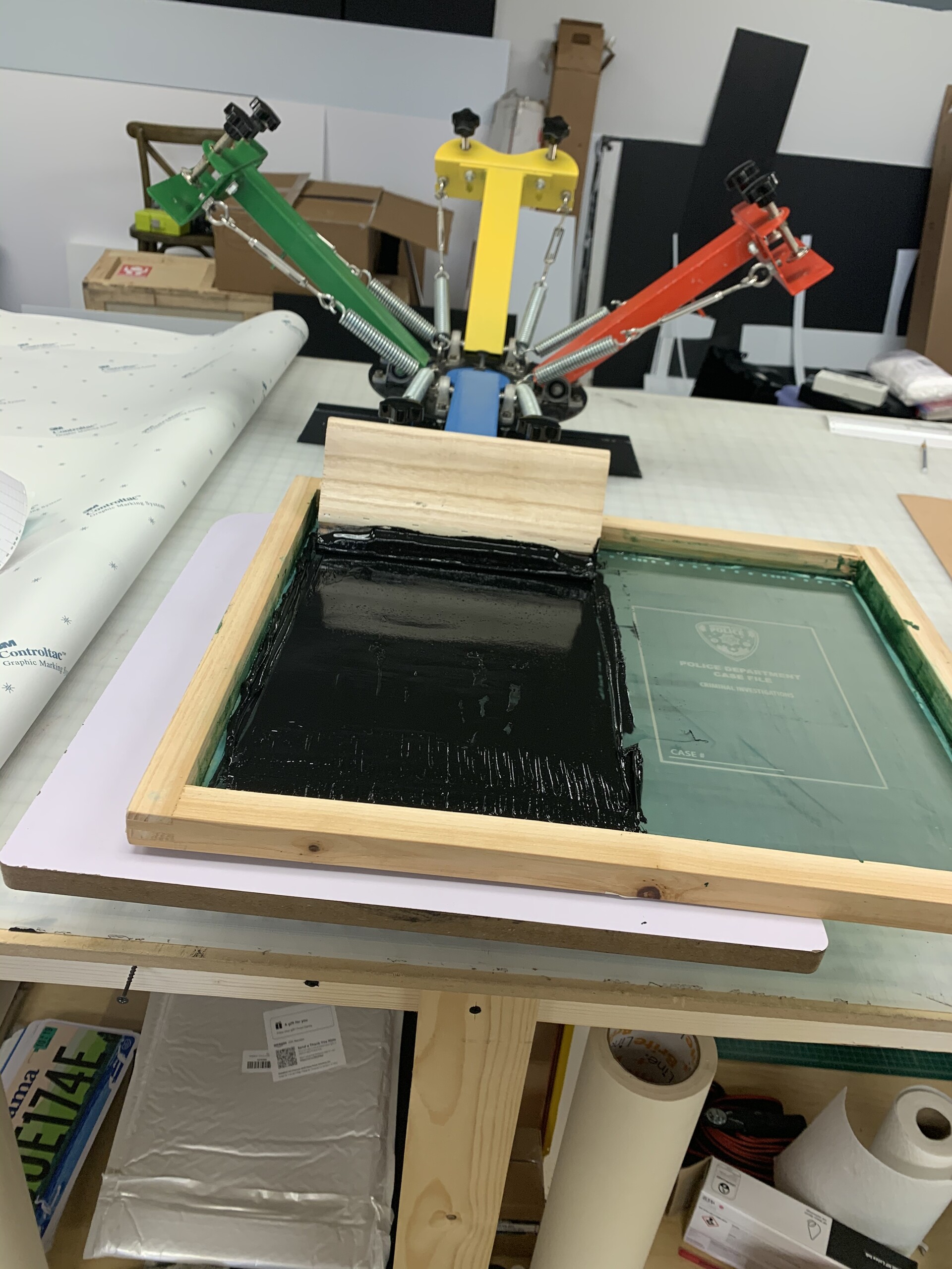 ArtStation - Screen printing police files