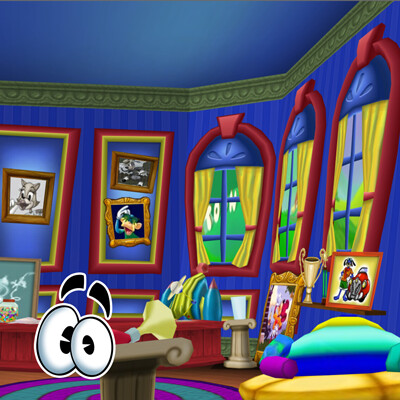ArtStation - Toon Hall Windows (Toontown Rewritten)