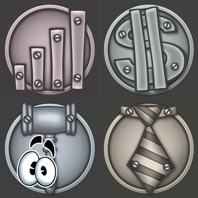 ArtStation - Toontown Cog Emblems (Toontown Rewritten)