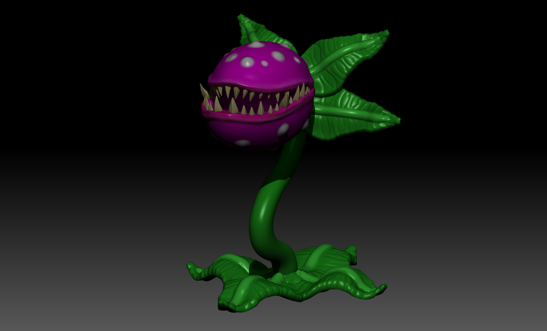 ArtStation - Man Eating Plant - Fan Model