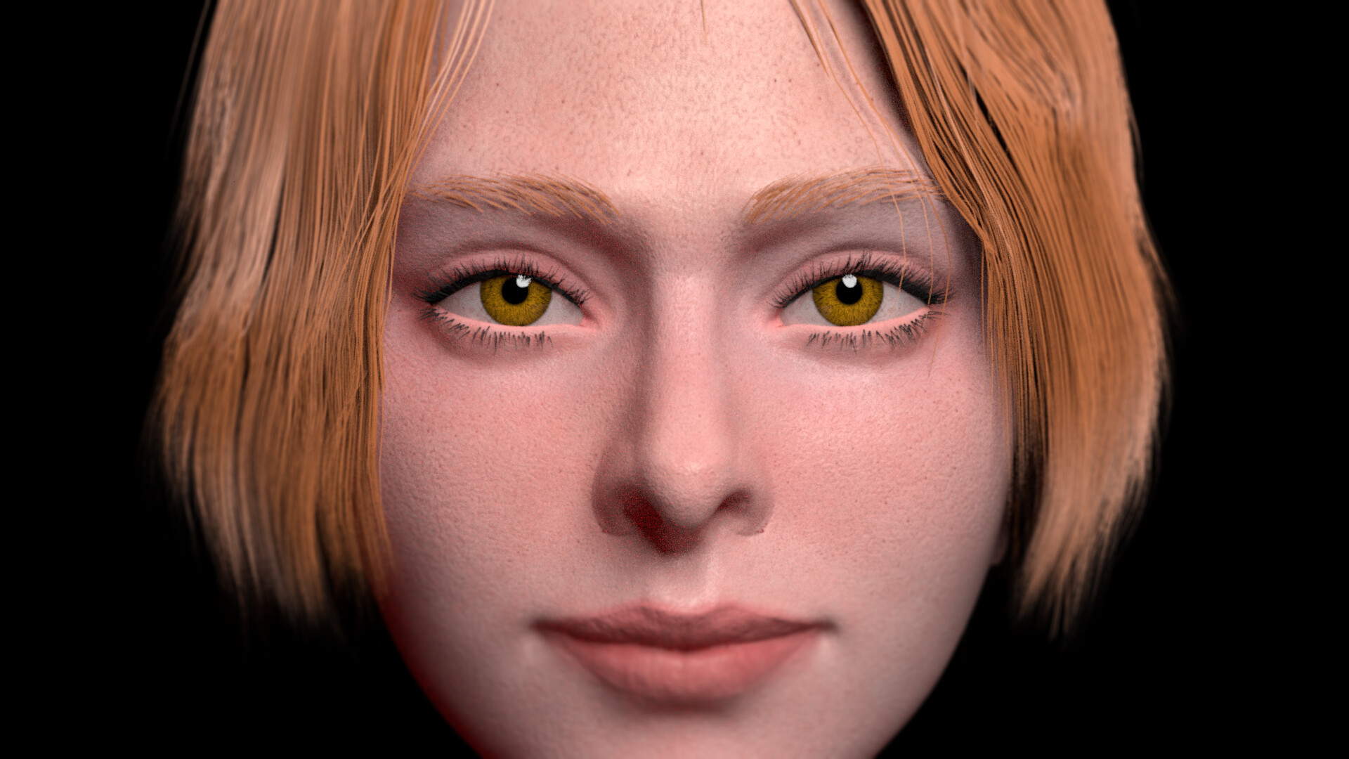 ArtStation - Agent G Head Lookdev