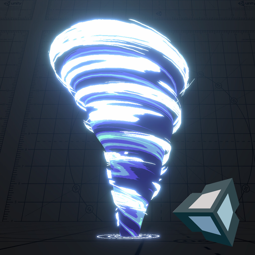ArtStation - UNITY VFX TOON TORNADO
