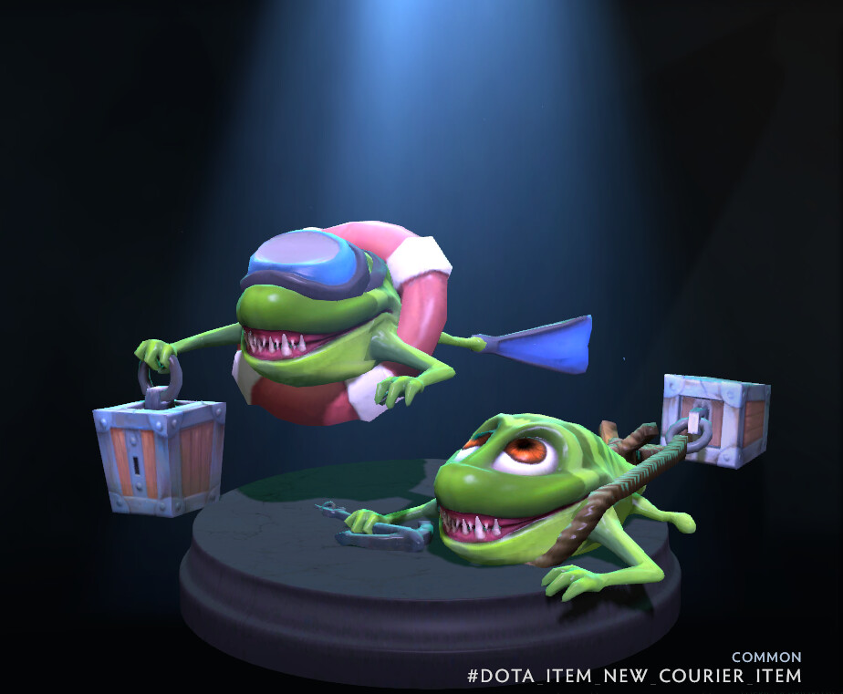 ArtStation - Courier for Dota 2 - Tidy