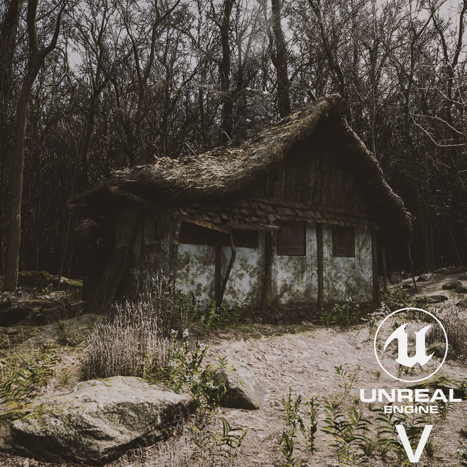 ArtStation - Photoreal Forest Path Unreal Engine 5 and 4.26.1