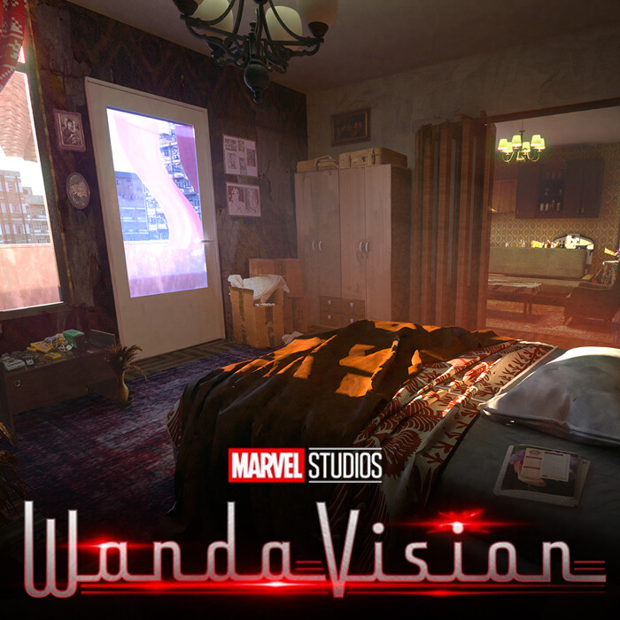 ArtStation - Wanda's Apartment
