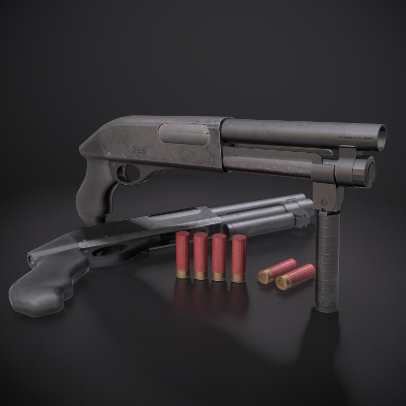 ArtStation - Serbu Super-Shorty