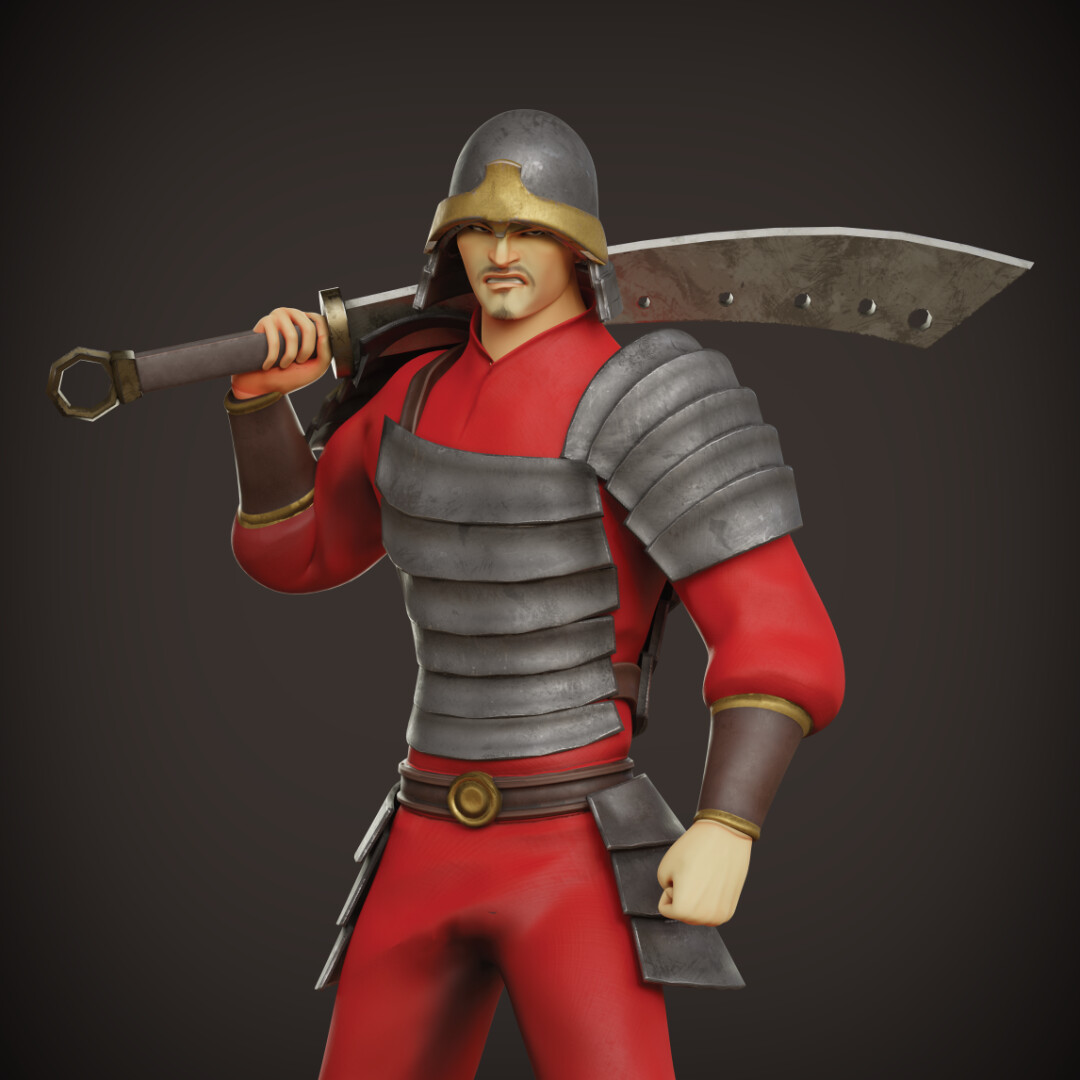 ArtStation - Character : Soldier - Wushu Legacy