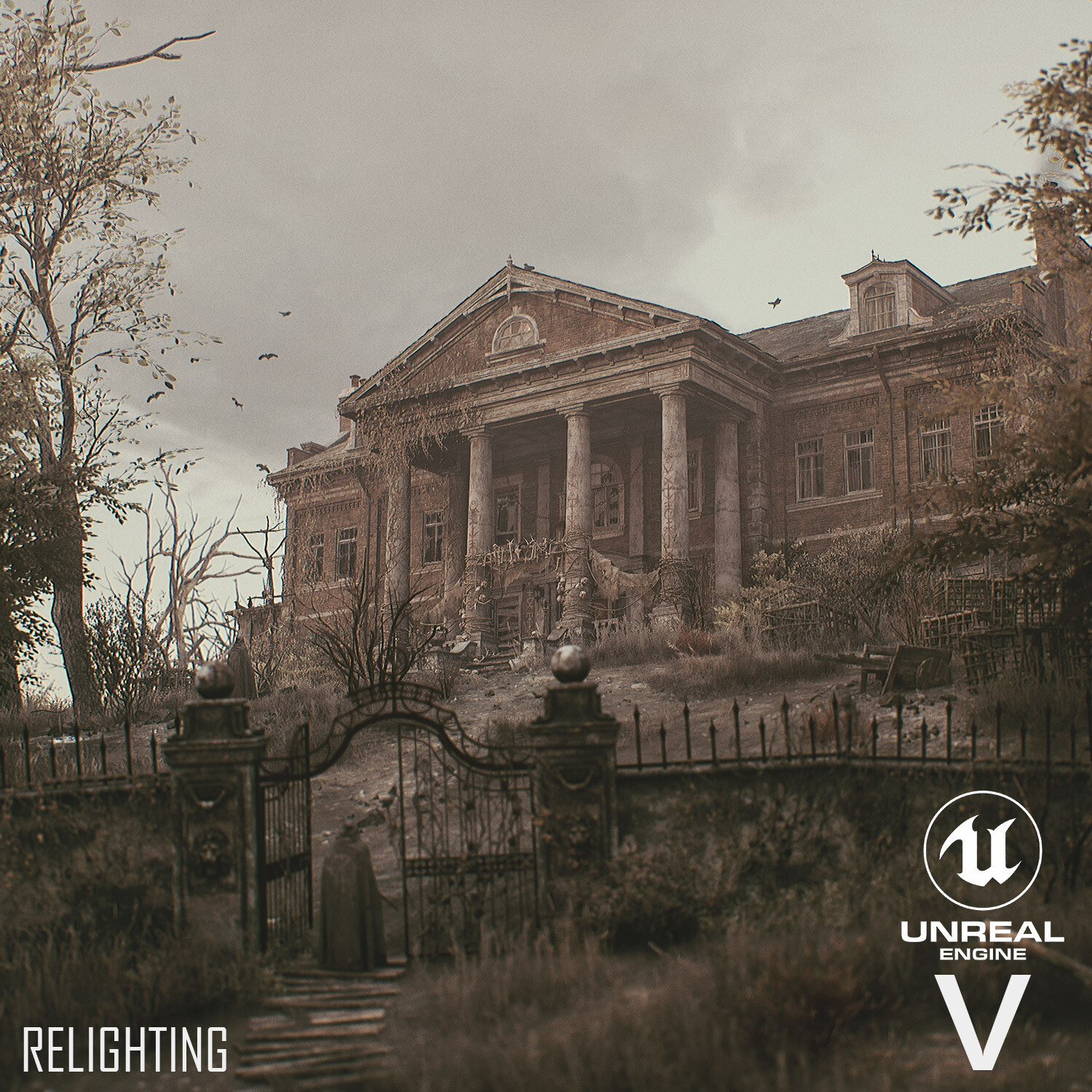 ArtStation - Relighting Mansion from Dekogon Unreal Engine 4.26.2 and ...