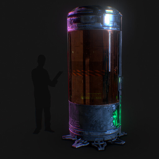 ArtStation - Cryostasis Chamber