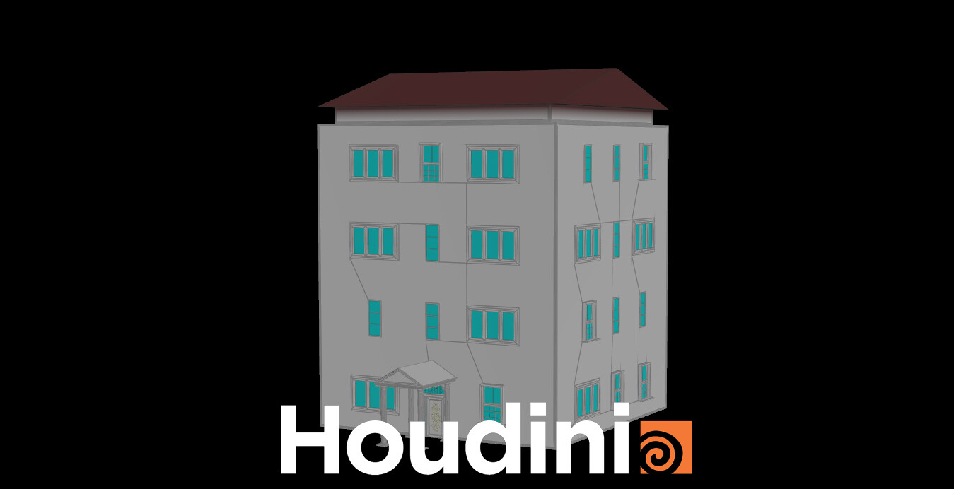 ArtStation - Procedural House Generator | Houdini FX