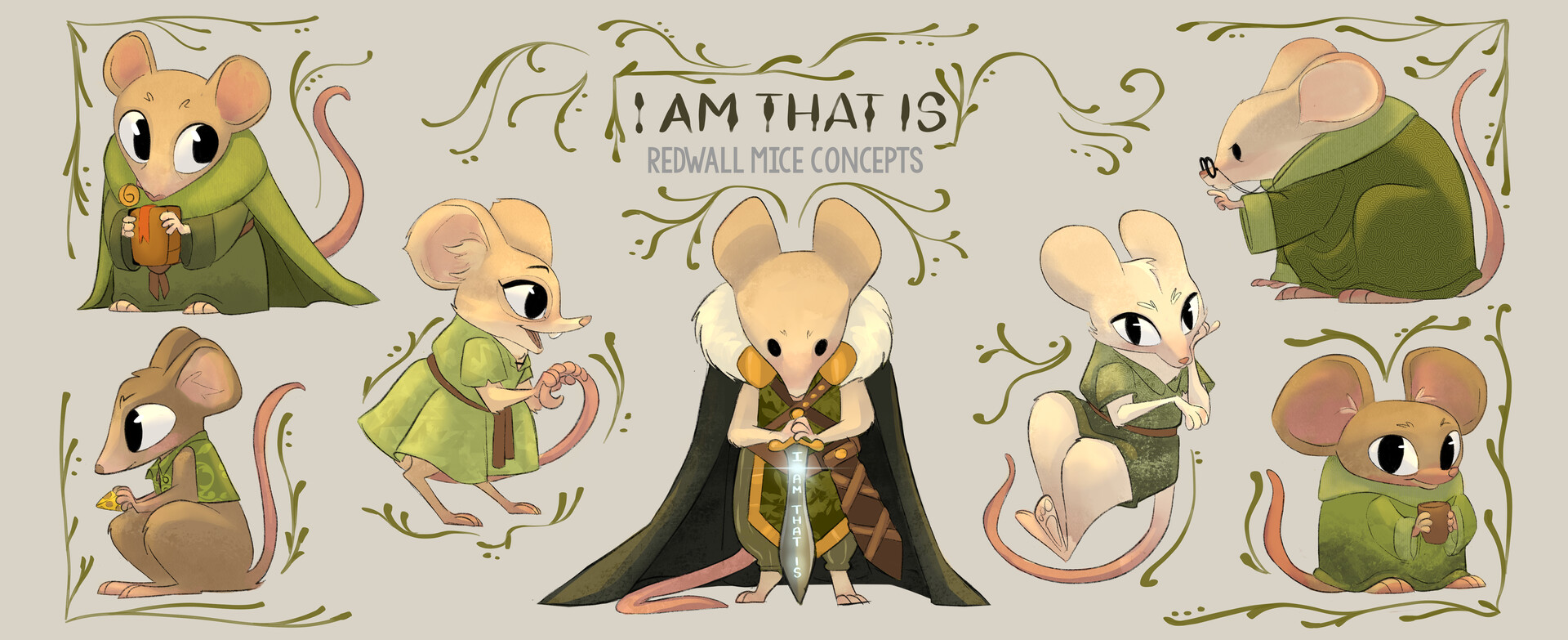 ArtStation - Redwall and Other Creatures