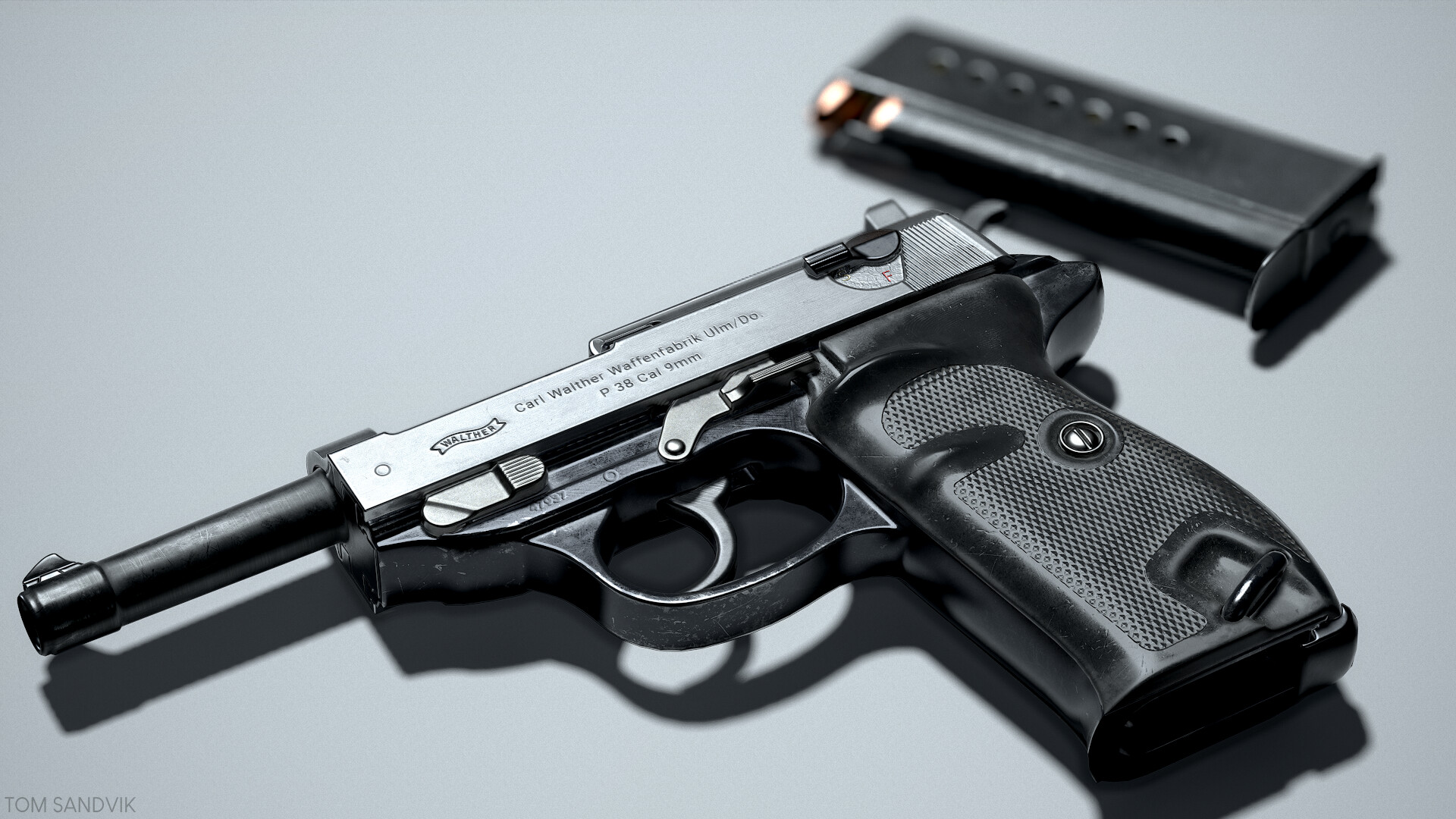 Tom Sandvik - Walther P38
