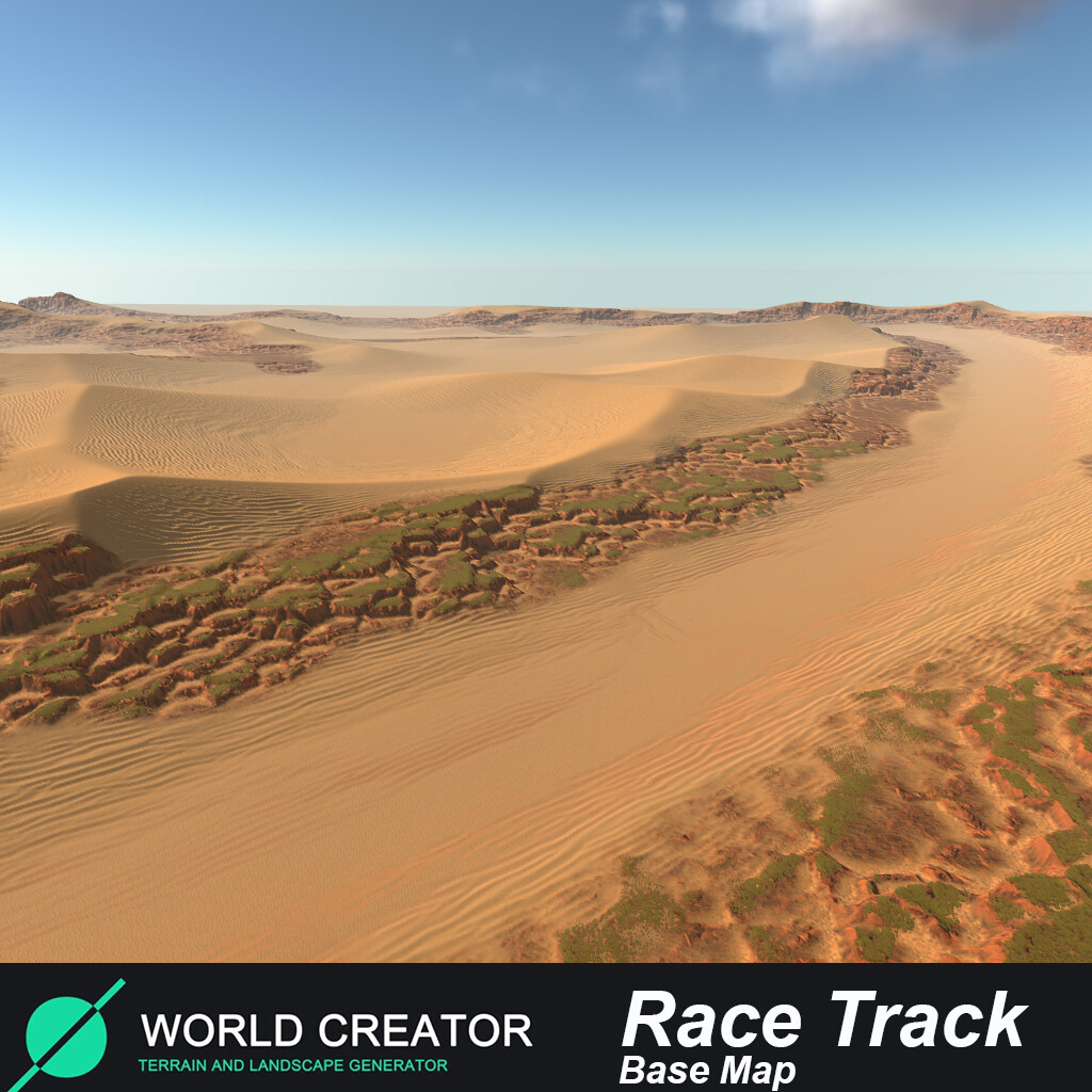 ArtStation - Race Track Base map