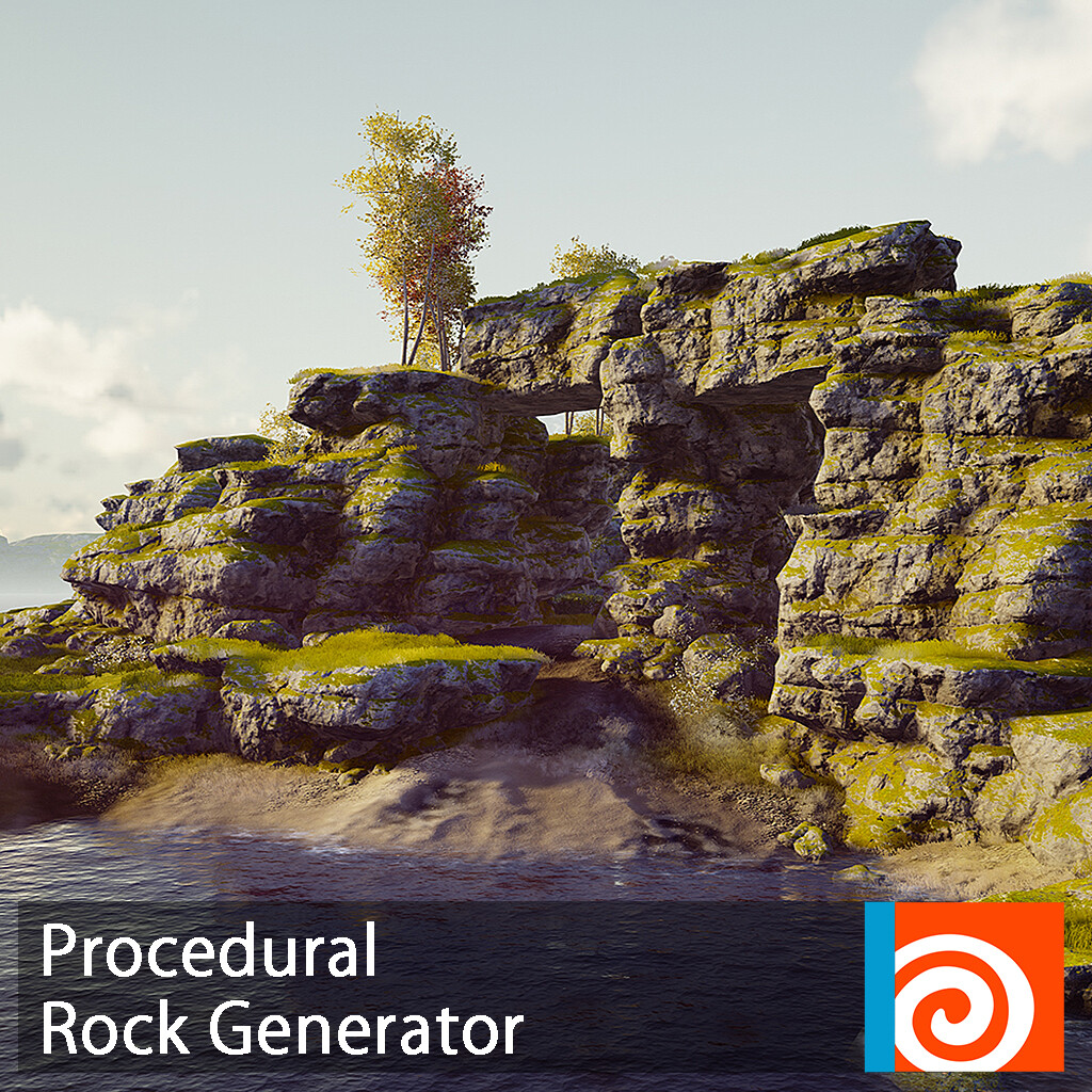 ArtStation - Procedural Rock Generator