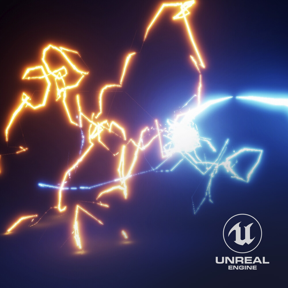 ArtStation - Electric / Lightning Effects - VFX UE4