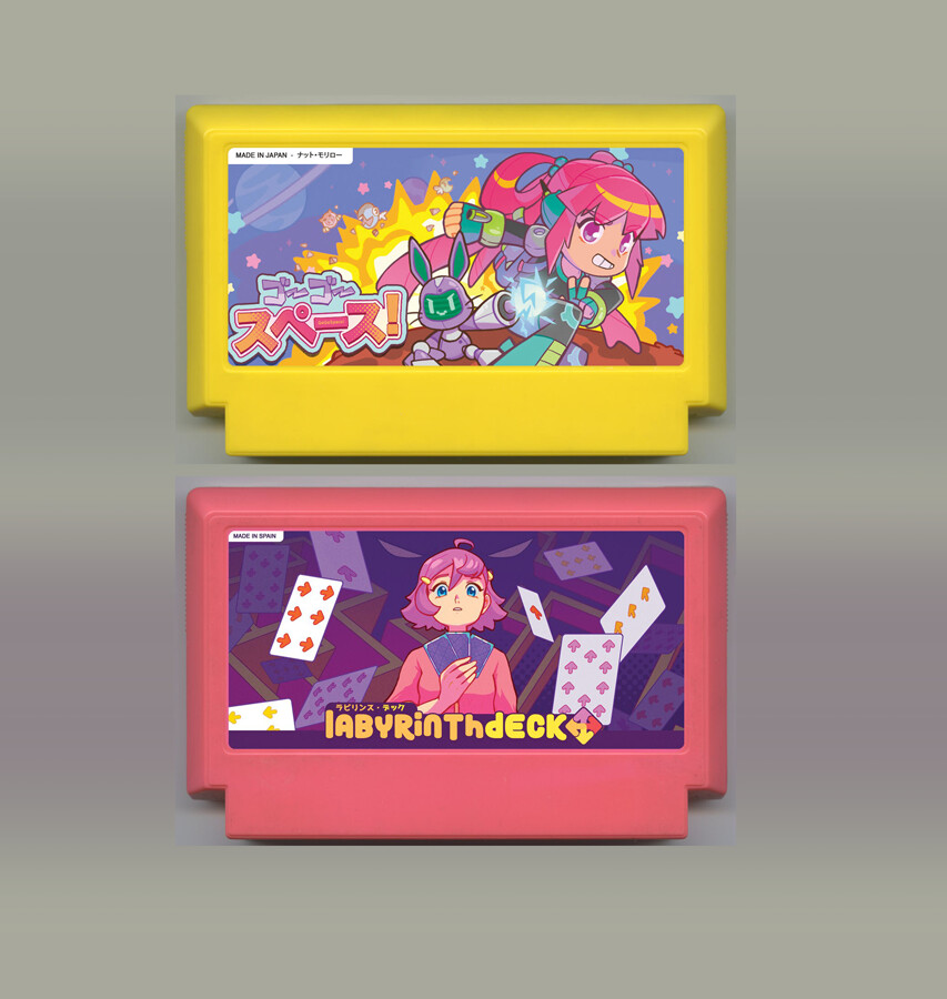 ArtStation - My Famicase Exhibition entries (2020 & 2021)