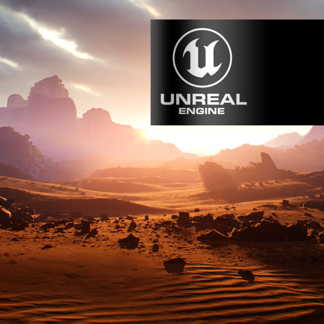 ArtStation - Desert Landscape - Unreal Engine